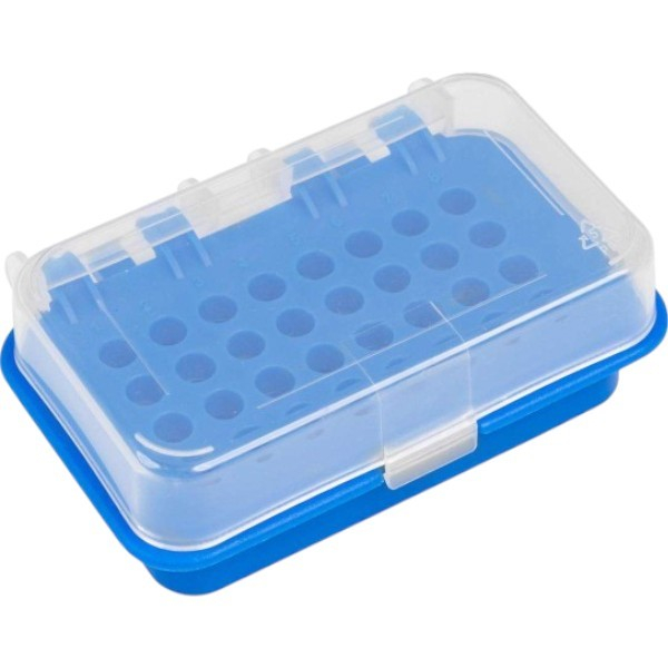 Buy Heathrow Scientific 120889, PCR Rack 32-Well, Blue - Mega Depot