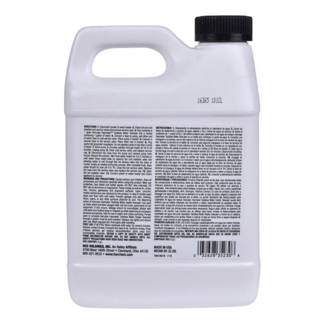 Buy Hercules 35230, Haymaker Water Heater Descaler, (Pack of 6 pcs ...