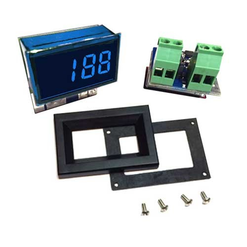 Buy Hoyt DLA20-DCA-B-2, Digital AC Ammeter, 1.999 MADC, Blue - Mega Depot