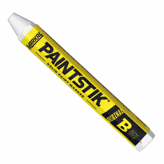 Buy Markal 080250, Paintstik Original B 1/2" Hex White Marker, (Pack of ...