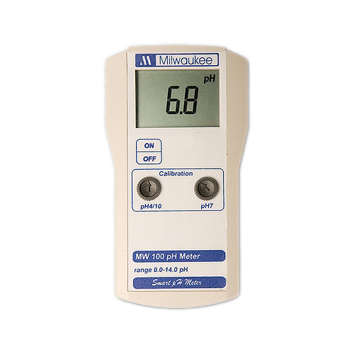 Buy Milwaukee MW100, Smart Portable pH Meter, 0.0 to 14.0 pH - MegaDepot
