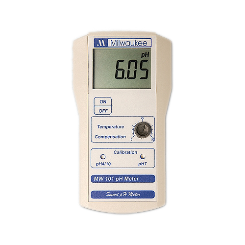 Buy Milwaukee MW101, Smart Portable pH Meter w/ Probe - MegaDepot