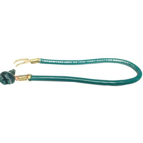 Buy Morris 30775, Green Non-Insulated Grounding Pigtail with Fork ...