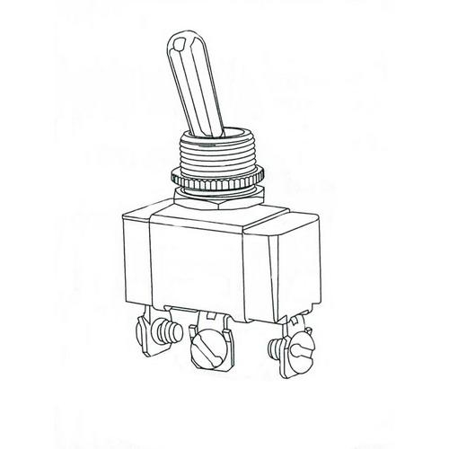 Buy Morris 70110, Heavy DPDT Duty 2 Pole Toggle Switch - Mega Depot