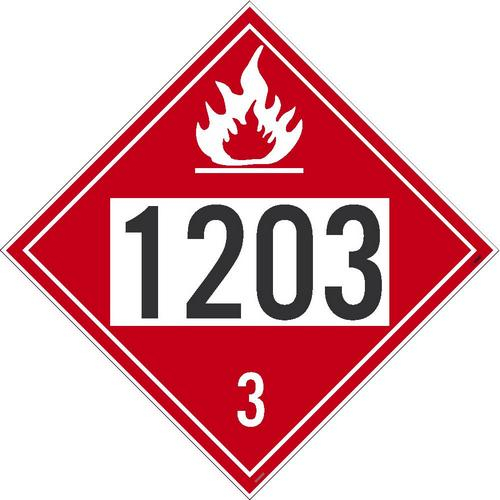 Buy NMC DL41BTB50 DOT Placard Sign Gasoline 1203 Mega Depot Buy NMC DL41BTB50 DOT Placard Sign Gasoline 1203 Mega Depot