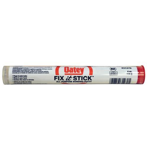 Buy Oatey 31270, Fix-It 4oz. Stick Epoxy Putty, (Pack of 12 pcs) - Mega ...
