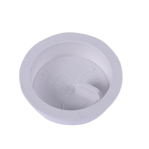 Buy Oatey 33460, Knock-Out 1/2" ABS Test Cap, (Pack of 100 pcs) - Mega ...