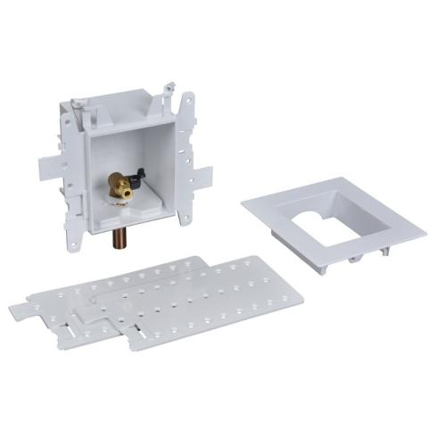 Buy Oatey 37378, Moda Fire-Rated Ice Maker Supply Box, Copper Male ...