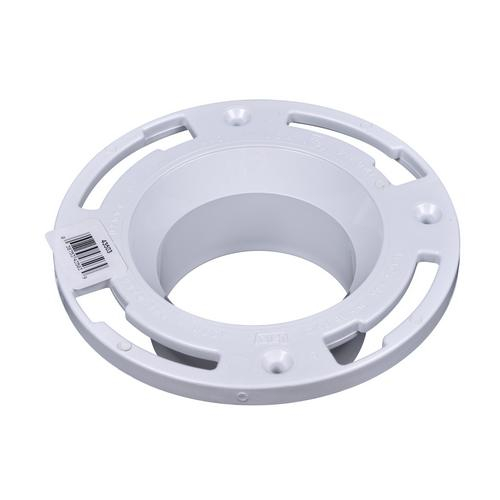 Buy Oatey 43503, 3"- 4" PVC Level Fit Closet Flange with Plastic Ring ...