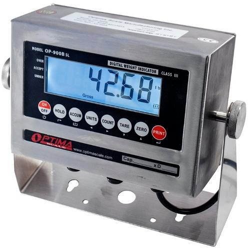 Buy Optima Scale OP-916SS-4x4-5K, SS Floor Scale with NTEP Certififcate ...