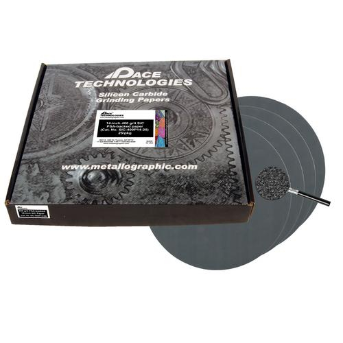 Buy Pace Technologies SIC-400P14-25, SiC Abrasive Grinding Paper, 14 ...