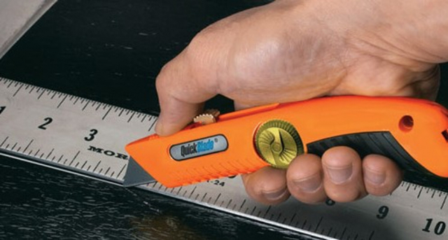 Buy Pacific Handy Cutter E13203-5, Quickblade Spring Back Utility Knife ...