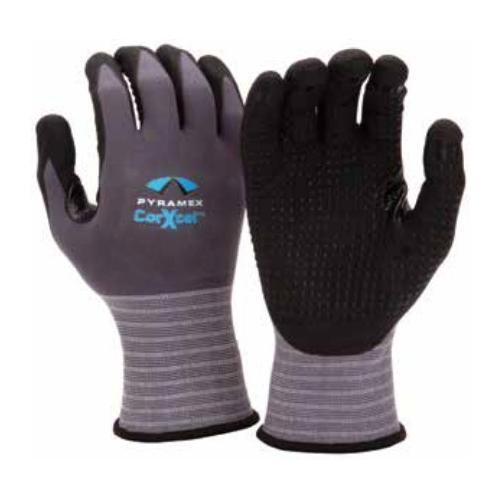 Buy Pyramex GL601DPL, CorXcel Glove Nitrile Dots Thumb Crotch, (Pack of ... Buy Pyramex GL601DPL, CorXcel Glove Nitrile Dots Thumb Crotch, (Pack of ...