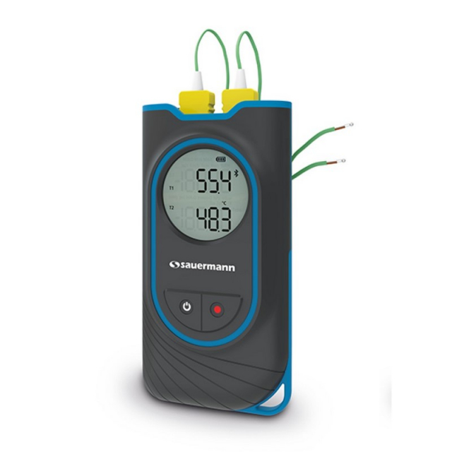 Buy Sauermann SITT3, Dual Input Thermometer K Thermocouple Temperature ...