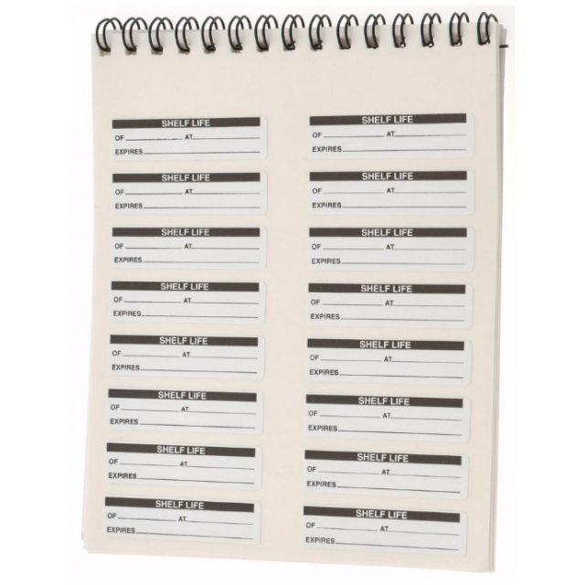 Buy SPI 14-105-1, Removable Adhesive Calibration Label, Black/White ...