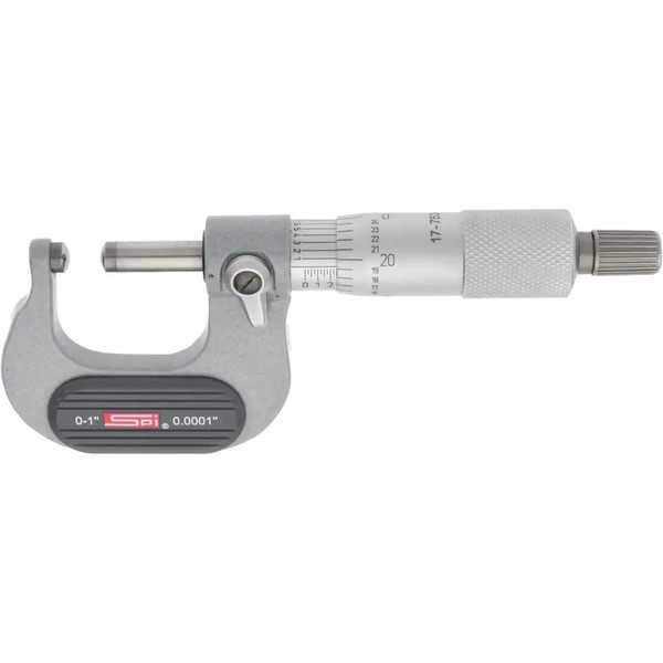 Buy SPI CMS160725066, Mechanical, 0 to 1" Measurement, Anvil Micrometer ...