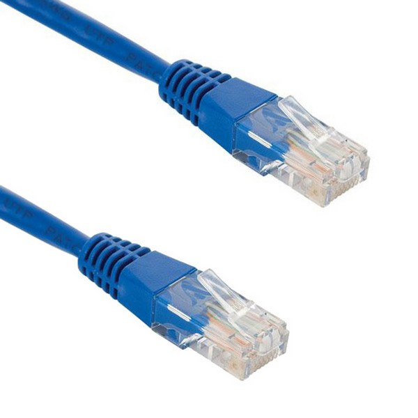 Buy Steren BL-328-525BL, 25ft Cat5e Standard Network Cable Blue - Mega ...