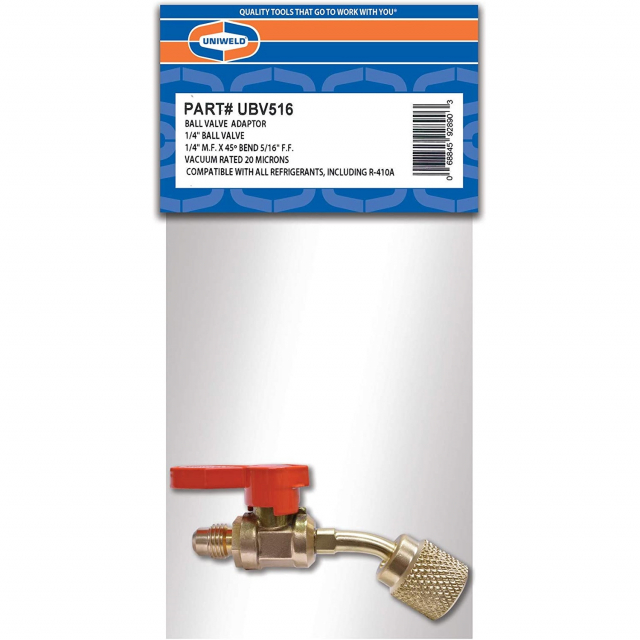 Buy Uniweld UBV516, 5/16" Ball Valve Adapter - Mega Depot
