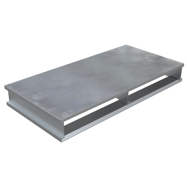 Buy Vestil AP-ST-4024, Aluminum Solid Top Half Pallet, 40" x 24" - Mega ...