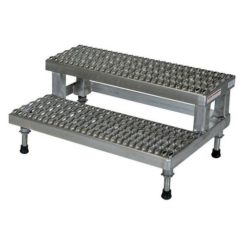 Buy Vestil ASP-36-A, Adjustable Aluminum Step Mate Stand - Mega Depot