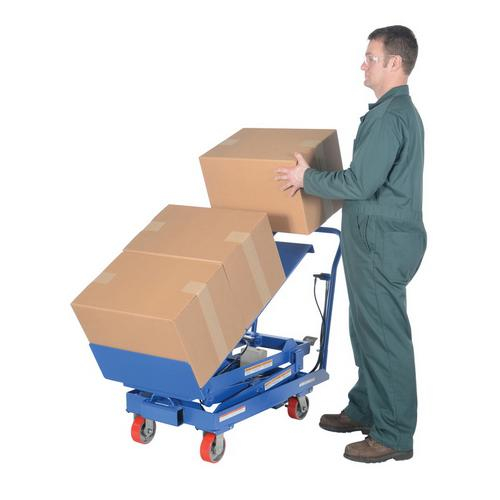 Buy Vestil CART-500-LT, Lift Tilt Cart with Sequence Select - Mega Depot