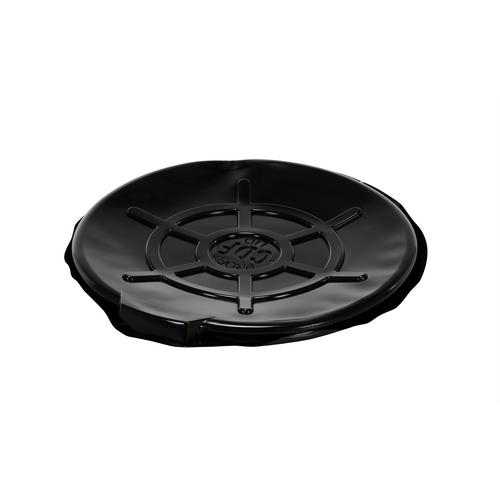 Buy Vestil DC-TPO-B, Black Plastic Drum Cover Open Head - Mega Depot