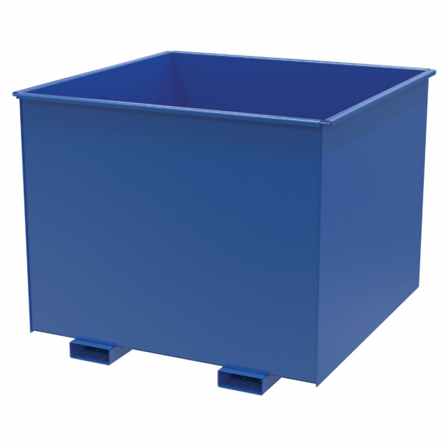 Buy Vestil R-250-HD-BL, Rotating Heavy Duty Box Hopper, 2-1/2 Cu Yd ...