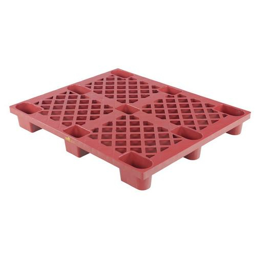 Buy Vestil SKID-20, Red Plastic Skid, 39" x 47" x 5.5" - Mega Depot