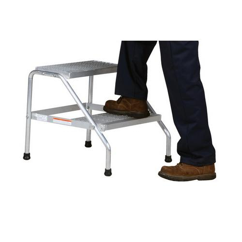 Buy Vestil SSA-2-KD, Step Stand, Bolt Together, Aluminum - Mega Depot